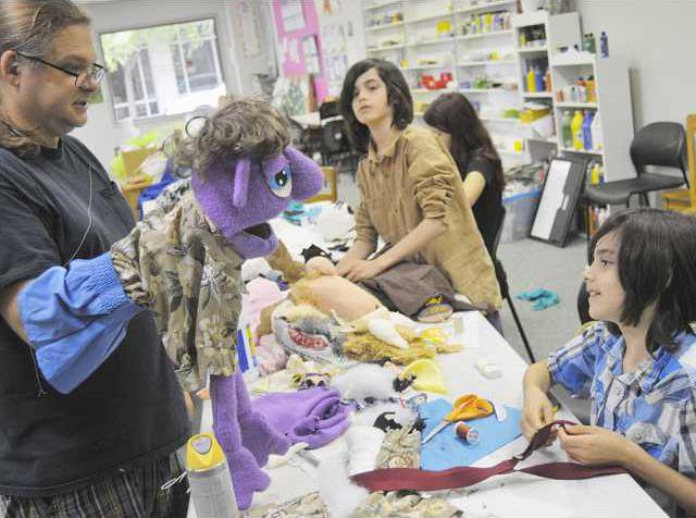 Puppet camp brings monsters downtown - Statesboro Herald