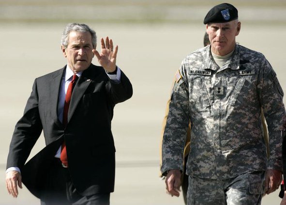 His Iraq plan unveiled, Bush honors fallen and visits troops ...