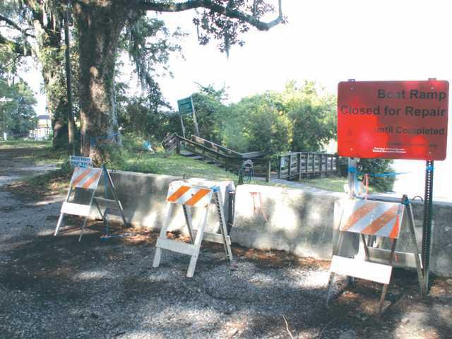 Boat ramp repairs slowed by economy - Bryan County News
