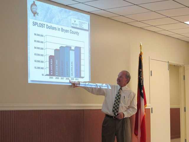 Pittman promotes penny tax - Bryan County News