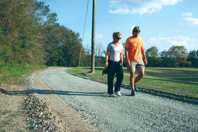 Hendrix Park trail nearing completion - Bryan County News
