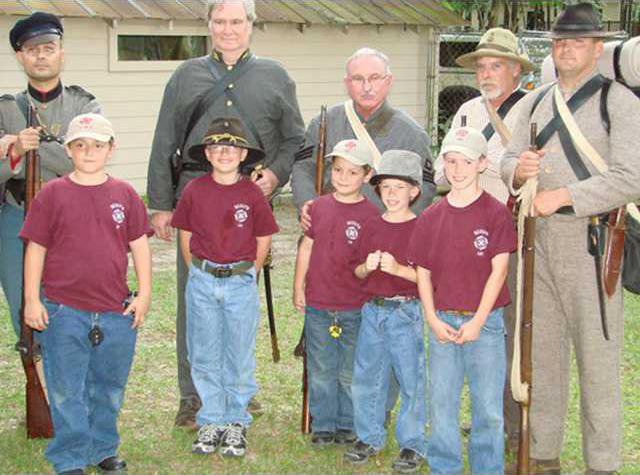 Cub scouts get history lesson - Bryan County News