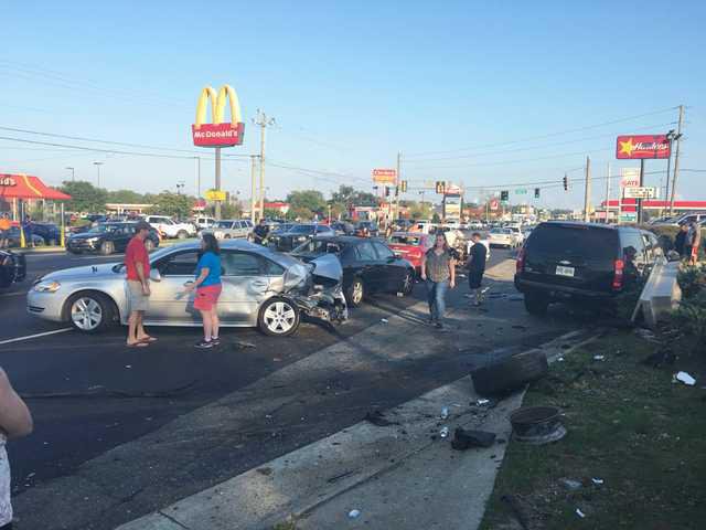 Melle From Left Eye Car Crash