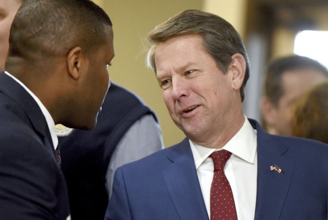 Kemp kicks off victory lap after contentious race - Statesboro Herald