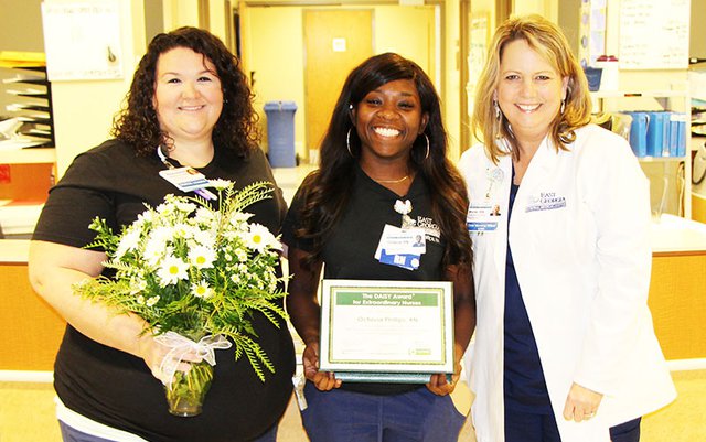 Octavia Phillips earns EGRMC's latest DAISY Award - Statesboro Herald