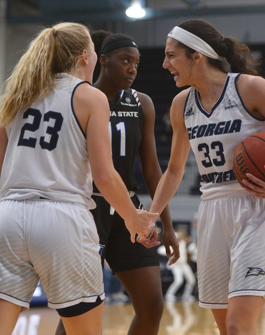 Georgia Southern ladies crush Georgia State - Statesboro Herald