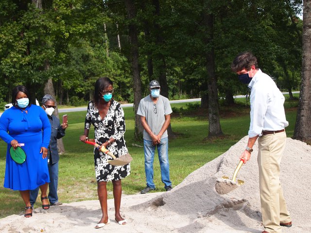 Work starts on Boles Park - Bryan County News