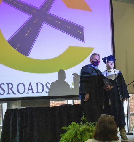 Crossroads Academy students receive diplomas - Effingham Herald