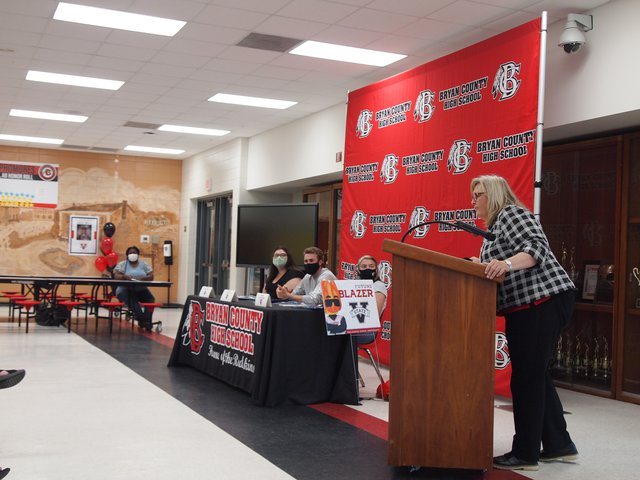 BCHS, RHHS hold future educator signing days - Bryan County News