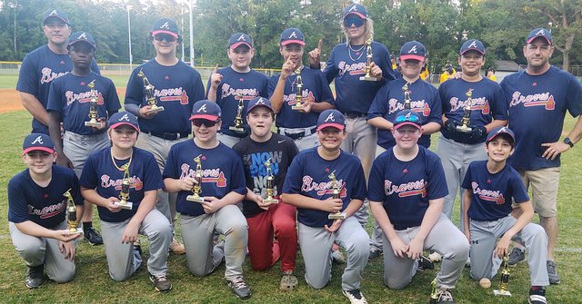 Bryan County Recreation baseball champions - Bryan County News