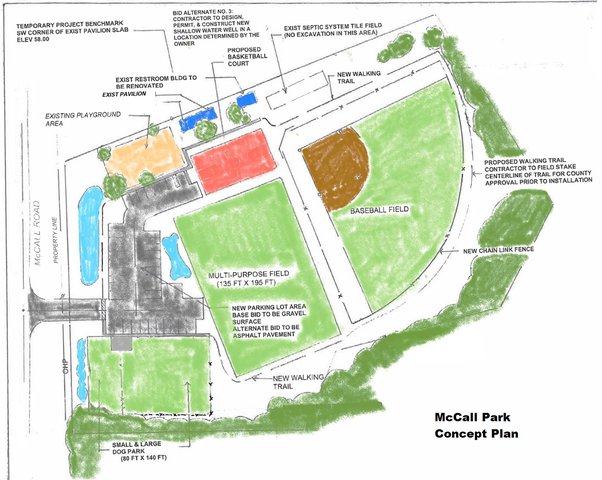 Groundbreaking set for McCall Park renovations, improvements ...