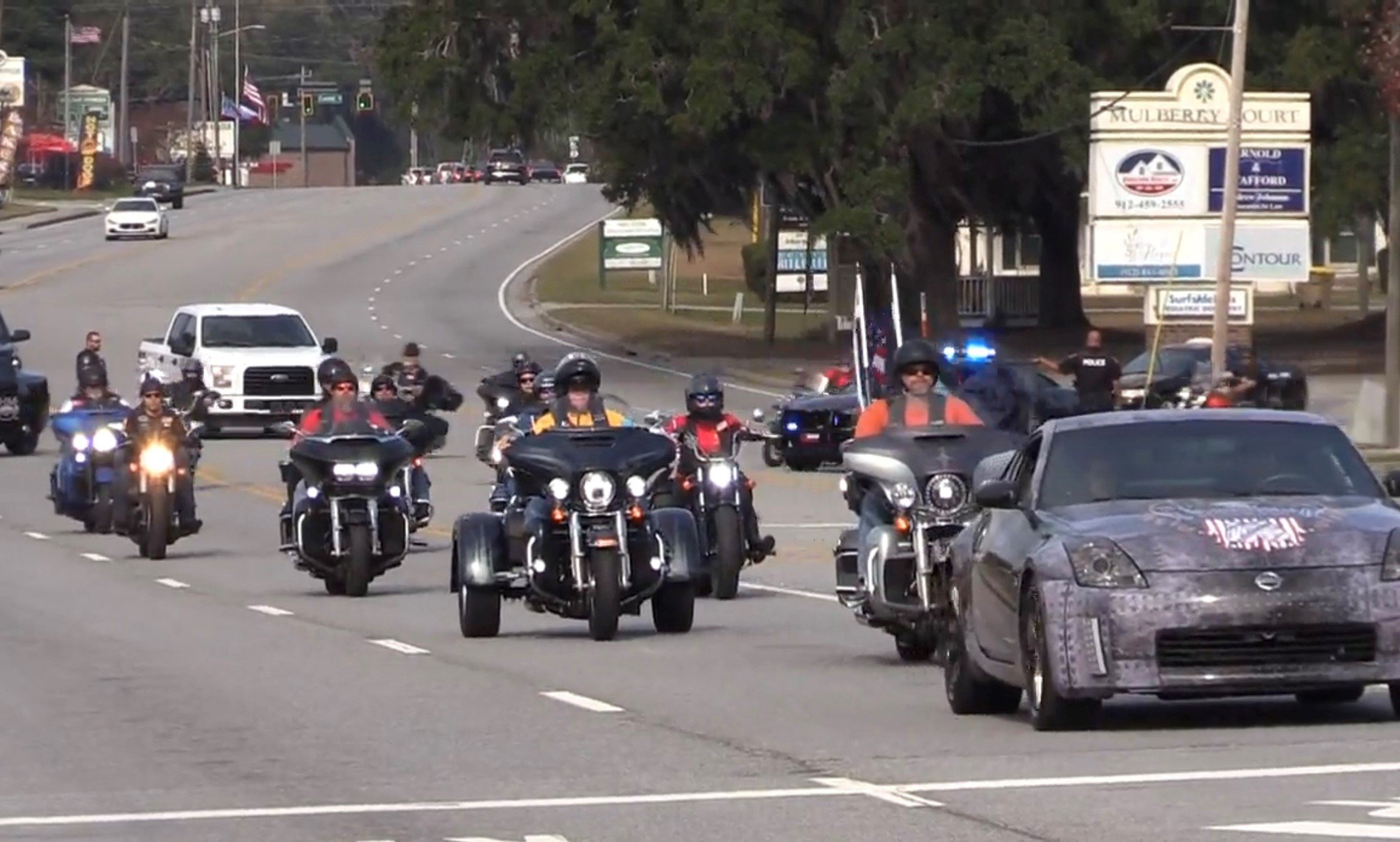 VIDEO: VFW Savannah Riders honor fallen sailor from Richmond Hill ...