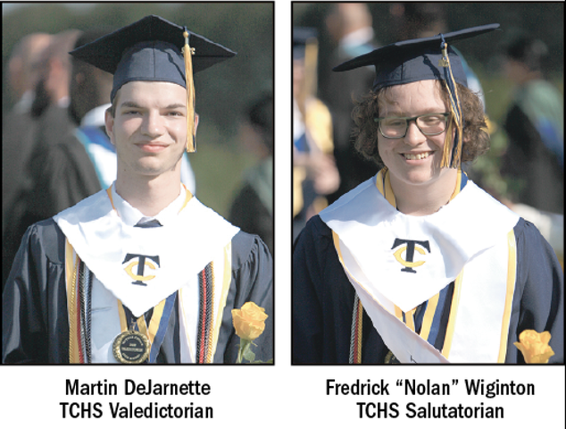 TCHS Class of 2022 avoids the rain; graduates a day late - The Journal ...