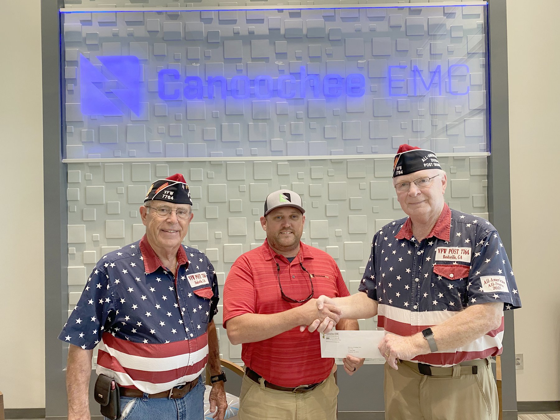 Canoochee EMC Roundup Foundation donates $5,000 to VFW 7764 - The ...
