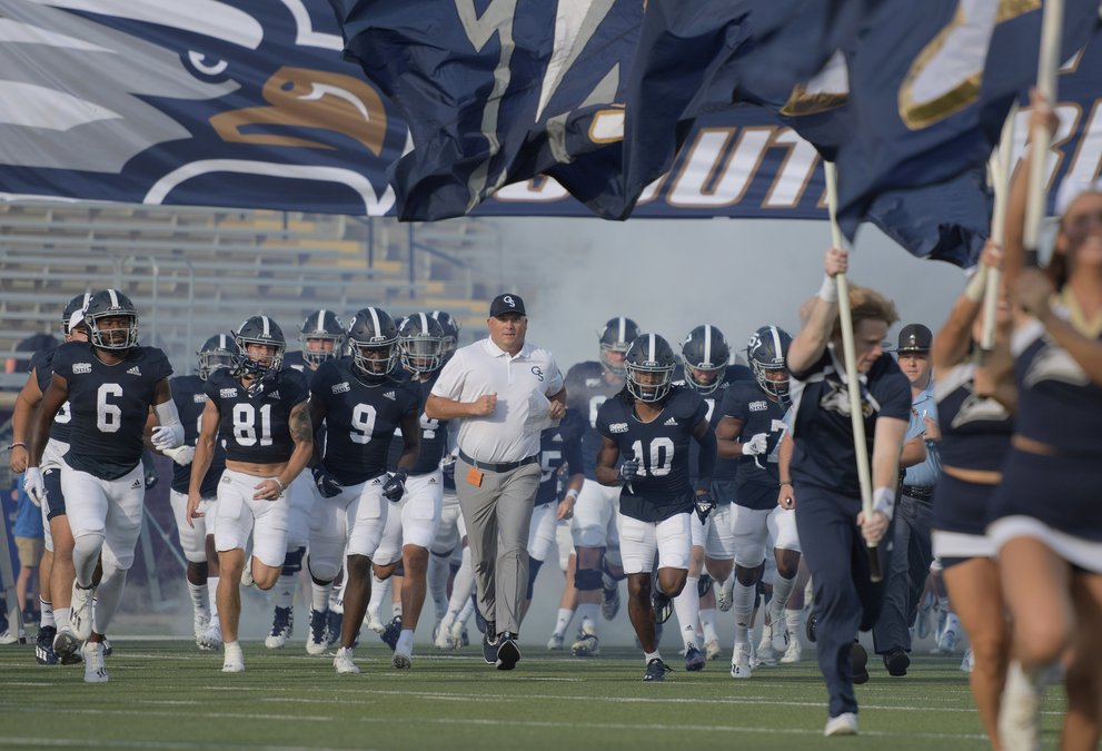 Eagles roll in Helton’s debut at GSU - Bryan County News