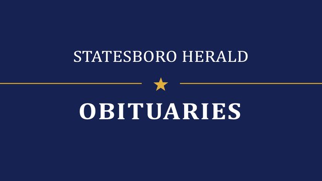 Obituary - Mrs. Ruby Lee Moore Walker - Statesboro Herald