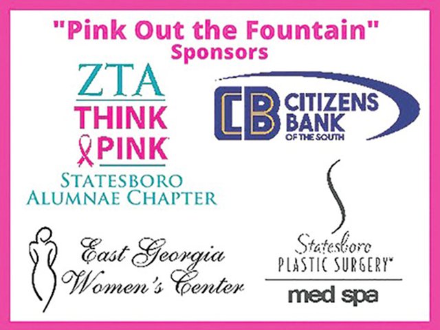 ‘Pink Out the Fountain’ set for Monday as part of Breast Cancer ...