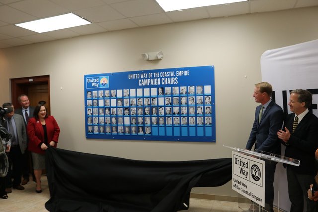 United Way unveils recognition wall honoring past campaign chairs ...