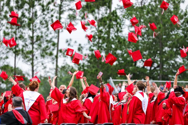 BCHS '23 commencement sees large class, crowd - Bryan County News