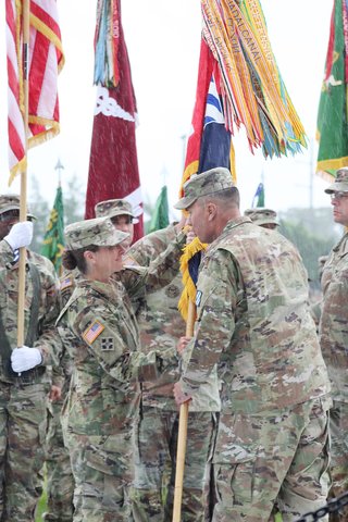 Brigade gets new commander, cases colors in prep for upcoming ...