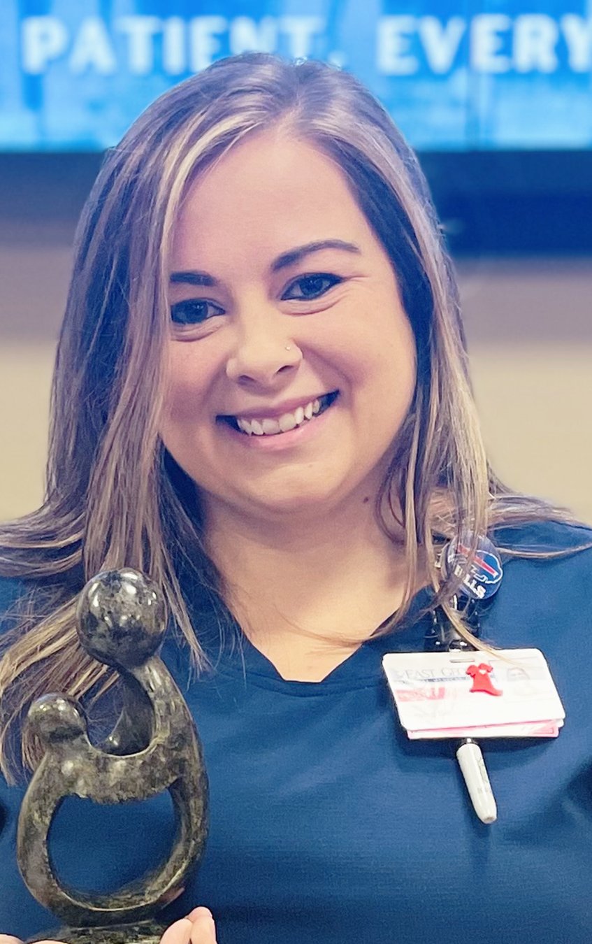 Kathie Gardner earns DAISY Award from EGRMC - Statesboro Herald