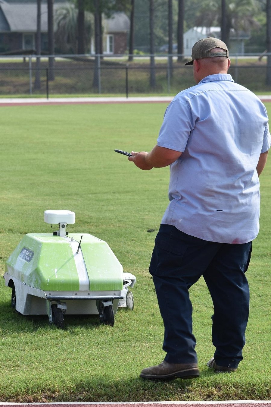 Turf Tank lining Bryan County Schools sports fields - Bryan County News