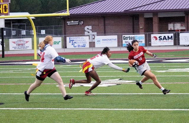 SEHS' flag football team gets off to a good start - Effingham Herald