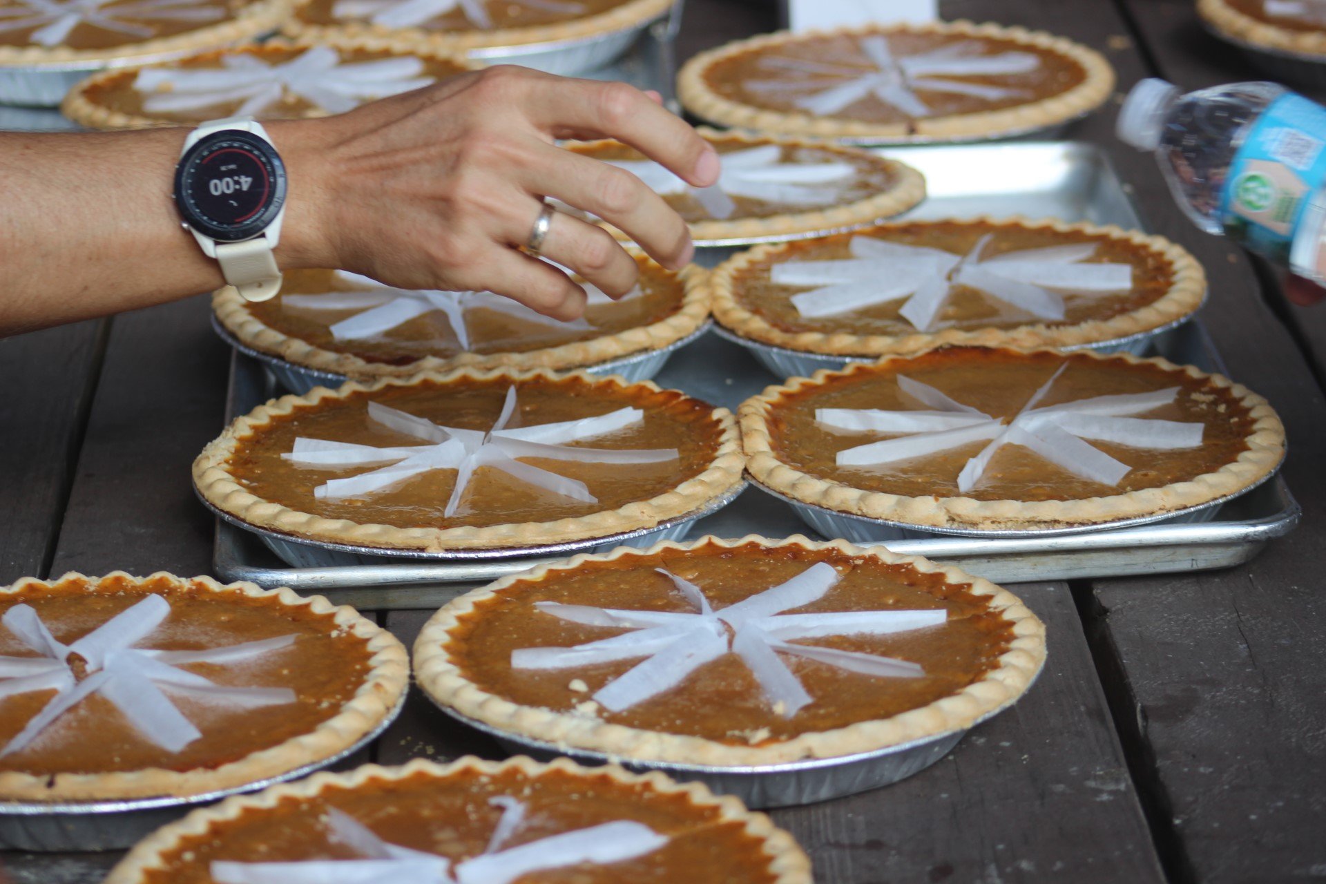 Pumpkin pie eating contest at Fall Festival - Bryan County News