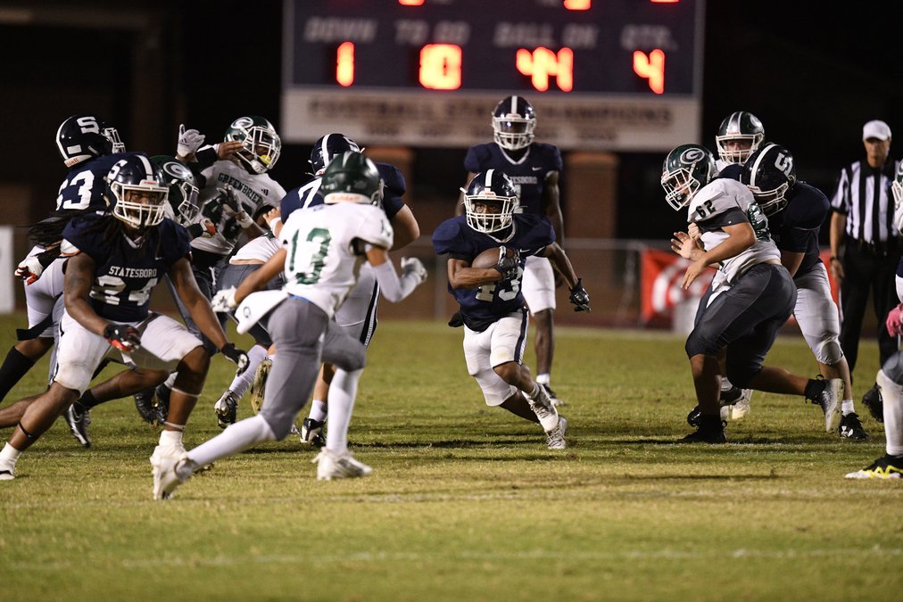Blue Devils earn first playoff win since 2013 with 49-27 win over ...
