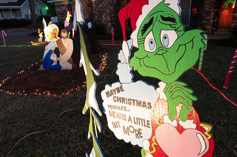 A huge ‘Grinch’ display with a true Christmas heart - Statesboro Herald