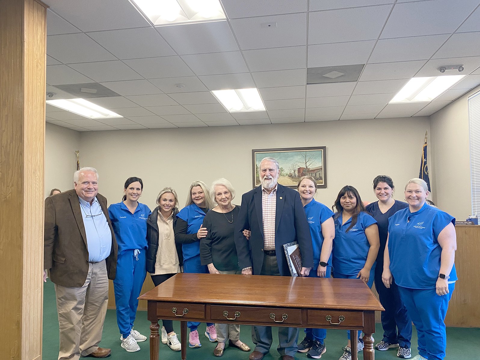 Dr. Troy Rahn honored for 53 years of dental service to Glennville ...