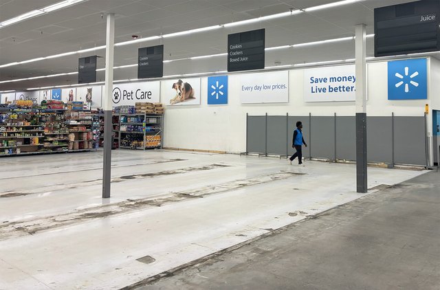 Walmart remodel underway - Statesboro Herald