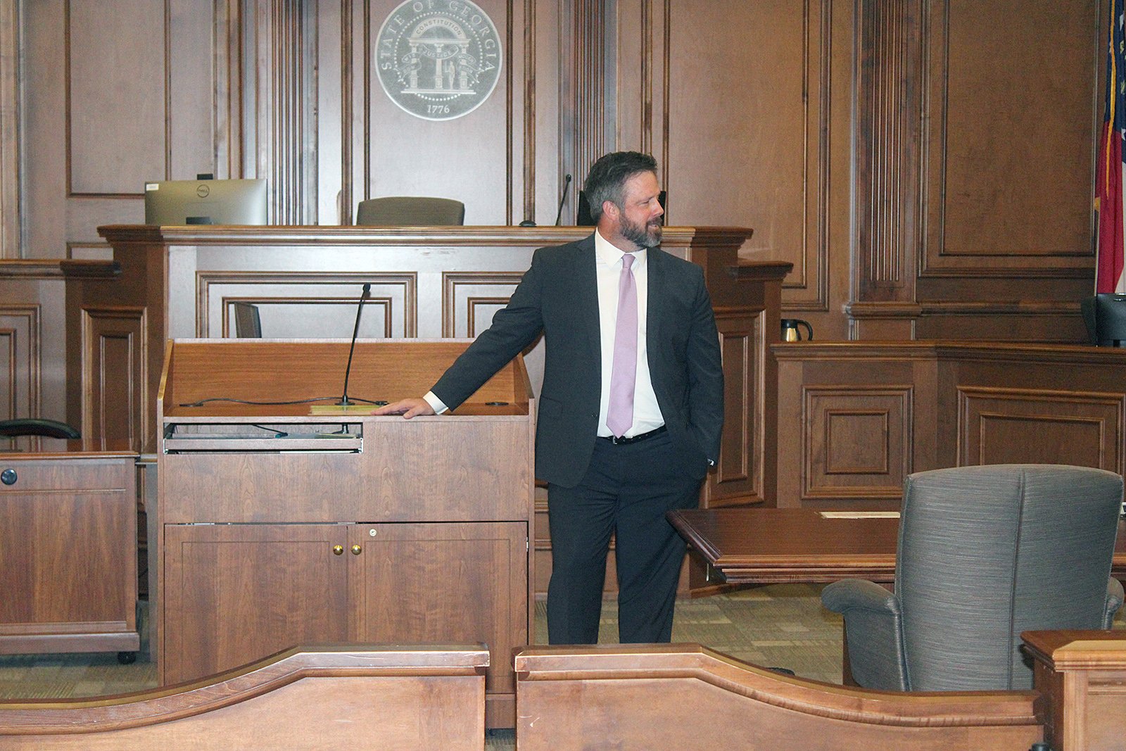 Circuit's newest judge settling into bench - Bryan County News