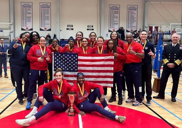 Lady Rebel alum helps Women’s Armed Forces basketball team win ...