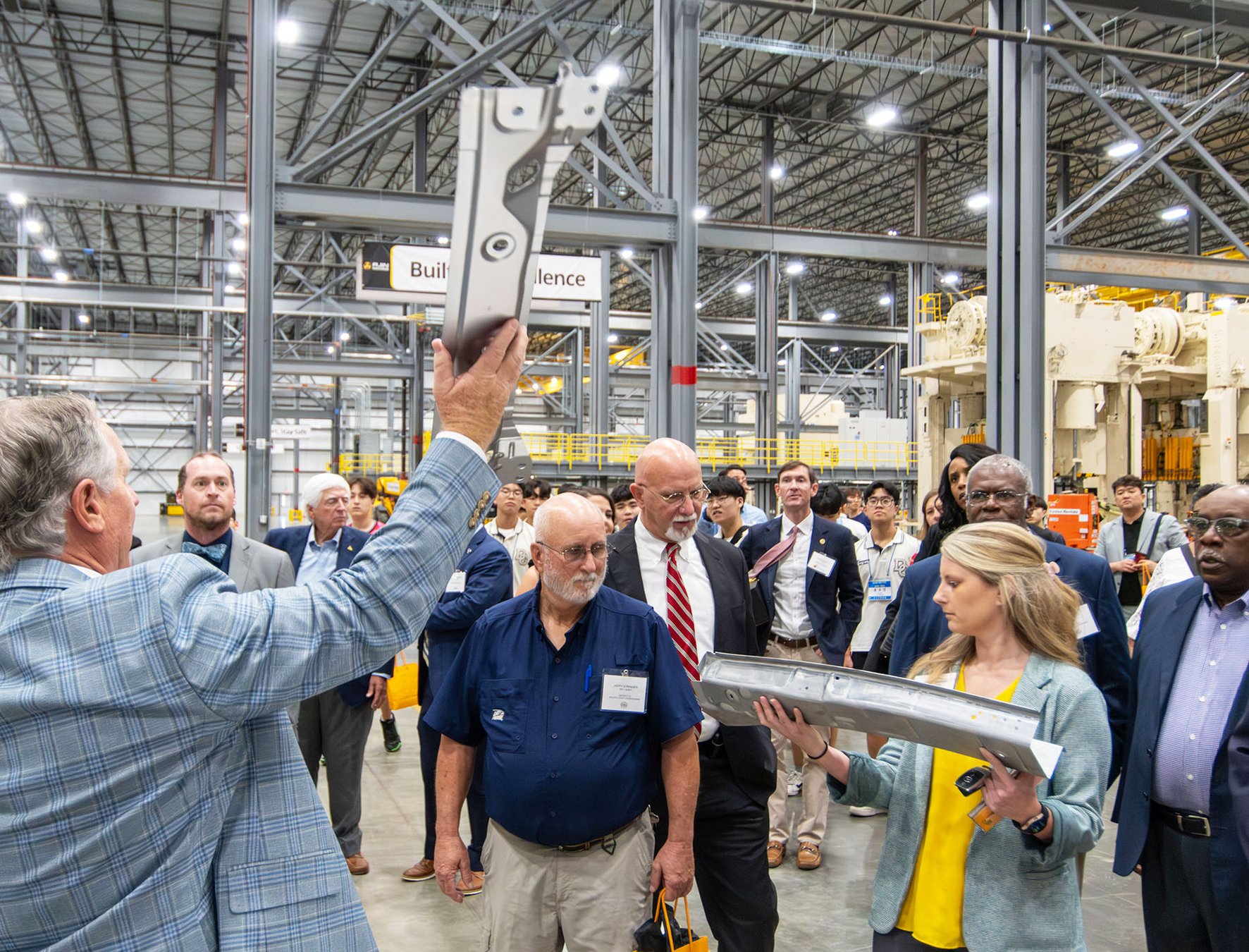 Opening celebration guests see AJIN Georgia factory in action ...