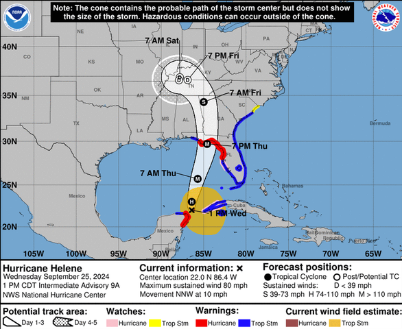 Bryan prepares for Helene - Bryan County News