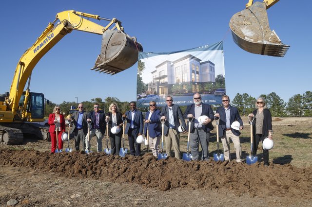Ceremonial groundbreaking held for new Class A office building ...