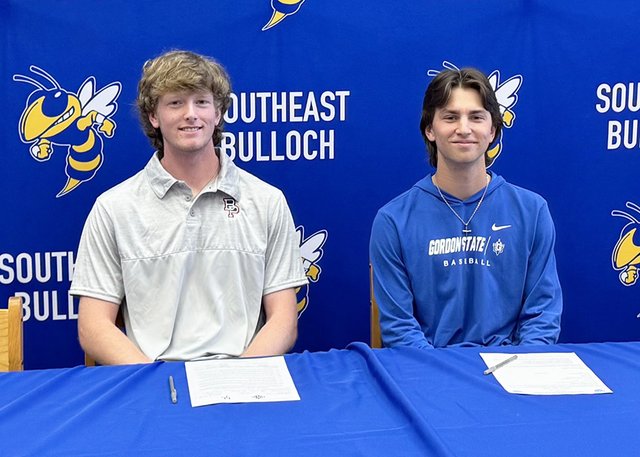 SEB's Ryan Cammack, Cade Harnage sign to continue playing baseball in ...