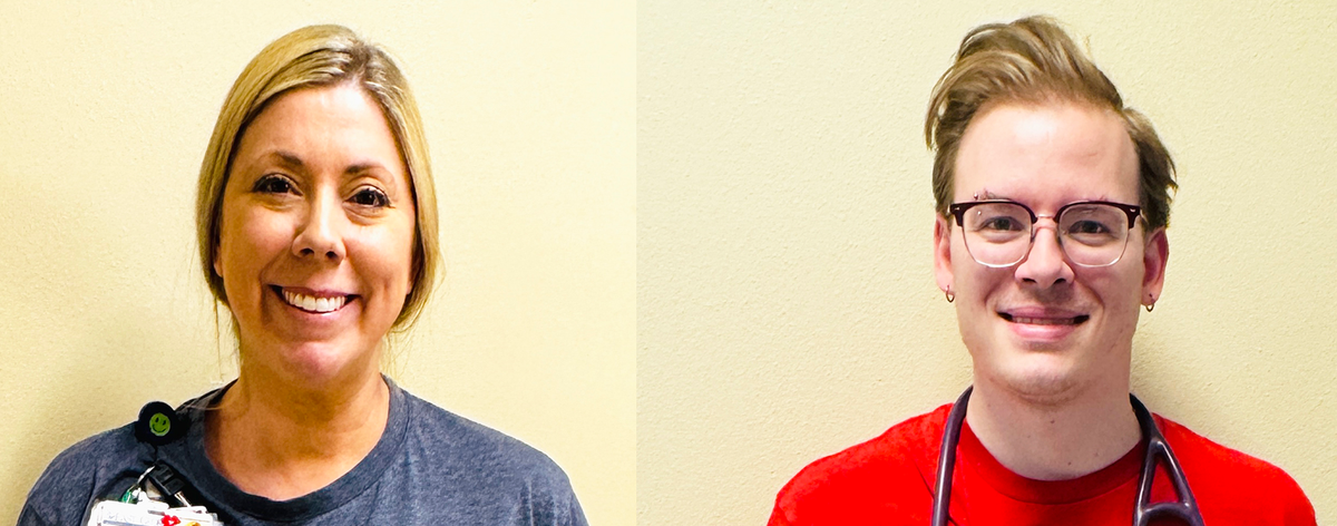 Amy Henry, Jacob Rohlfs named employees of the month at EGRMC ...