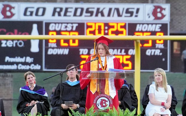 BCHS celebrates the class of 2025 - Bryan County News