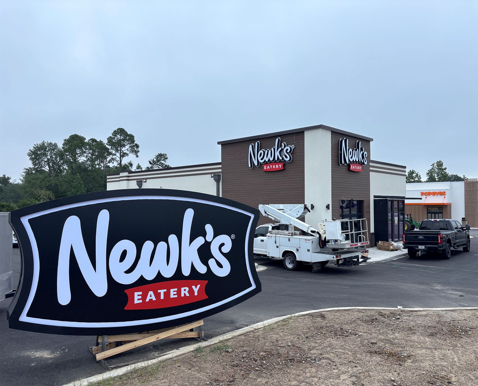 Newk's Eatery in Statesboro nearing completion - Statesboro Herald