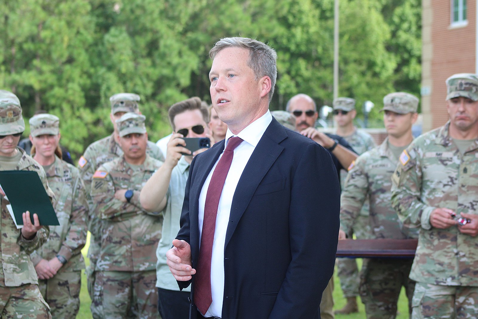 Army Secretary: Soldiers’ reactions prevented a larger tragedy - Bryan ...