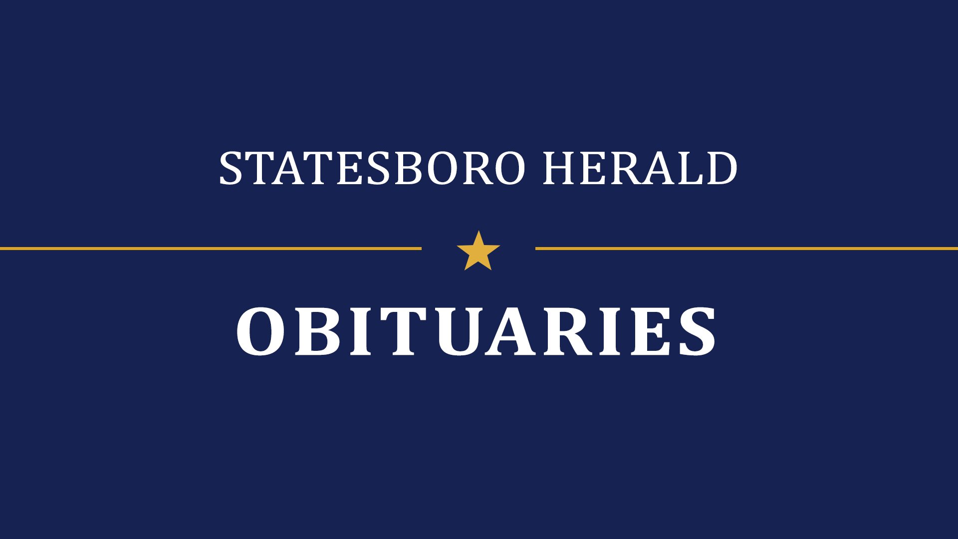 Obituary - Mrs. Jean Lemos Starr Braswell - Statesboro Herald