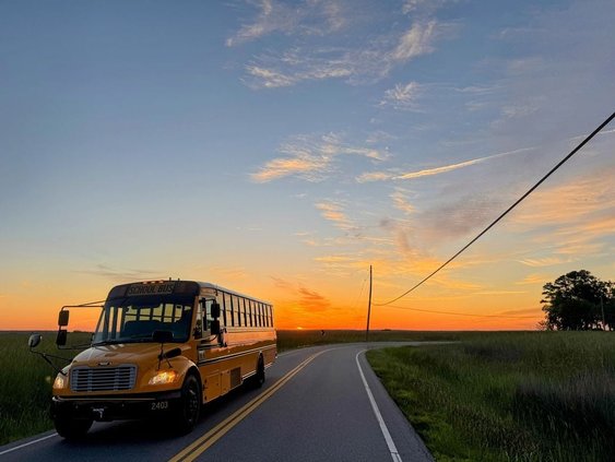 Bus driver, instructor earns acclaim for photograph - Bryan County News