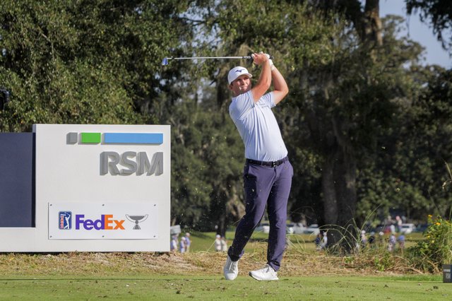 Former Eagle Steven Fisk in the field at the RSM Classic - Statesboro ...