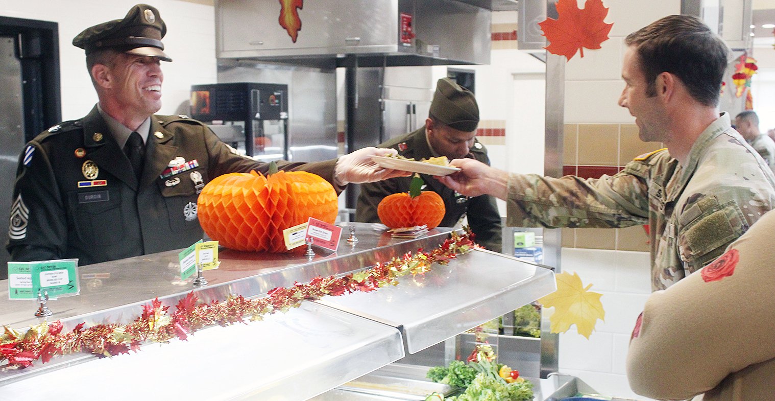 3rd Infantry Division celebrates Thanksgiving across two continents ...