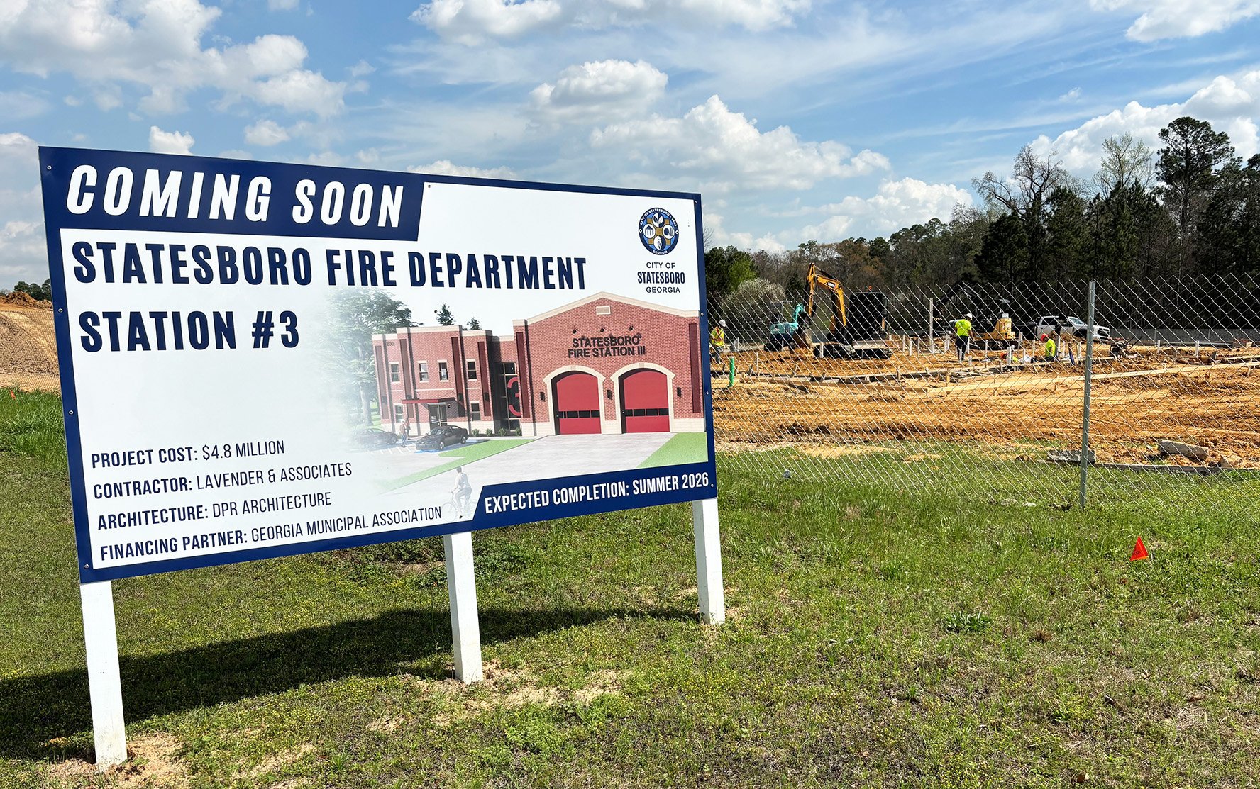 SFD Station 3 'on track,' weather permitting, for completion in July ...